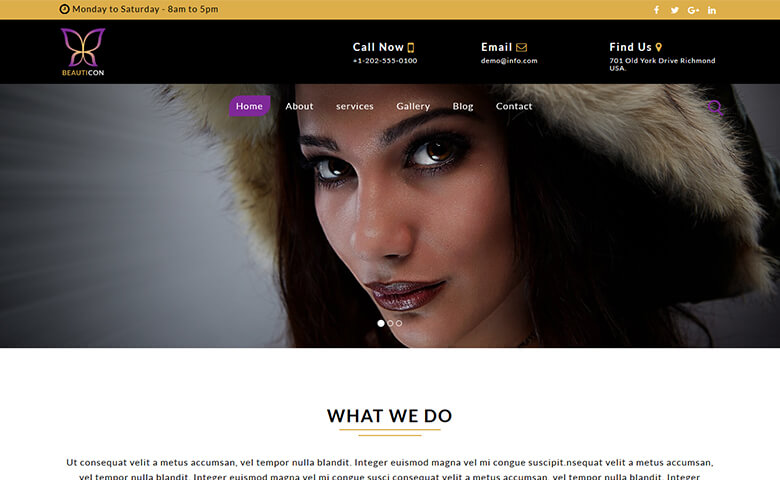 20+ HTML5 Fashion Templates for Your Stylist Website | WebDesignColumn
