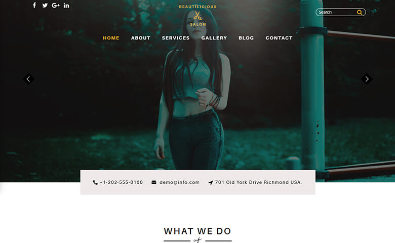 20+ HTML5 Fashion Templates for Your Stylist Website | WebDesignColumn