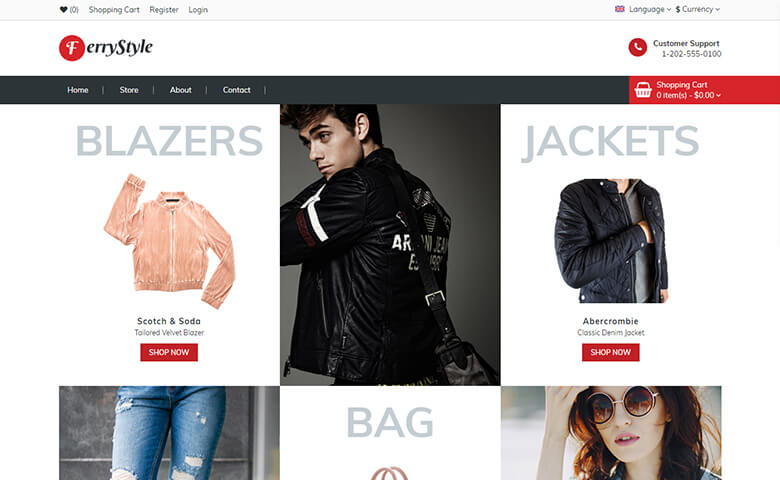 20+ HTML5 Fashion Templates for Your Stylist Website | WebDesignColumn