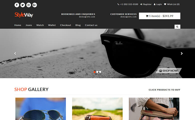 20+ HTML5 Fashion Templates for Your Stylist Website | WebDesignColumn